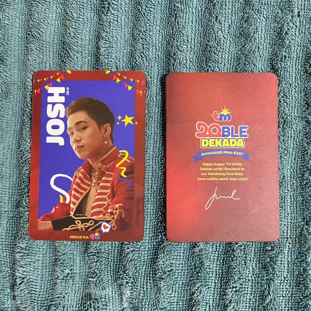 SB19 x TM Official Photocards, Hobbies & Toys, Memorabilia ...