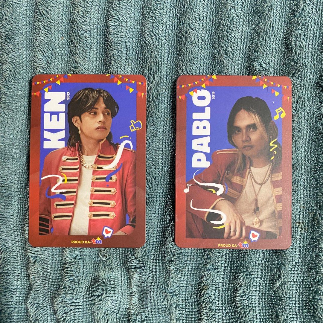 SB19 x TM Official Photocards, Hobbies & Toys, Memorabilia ...