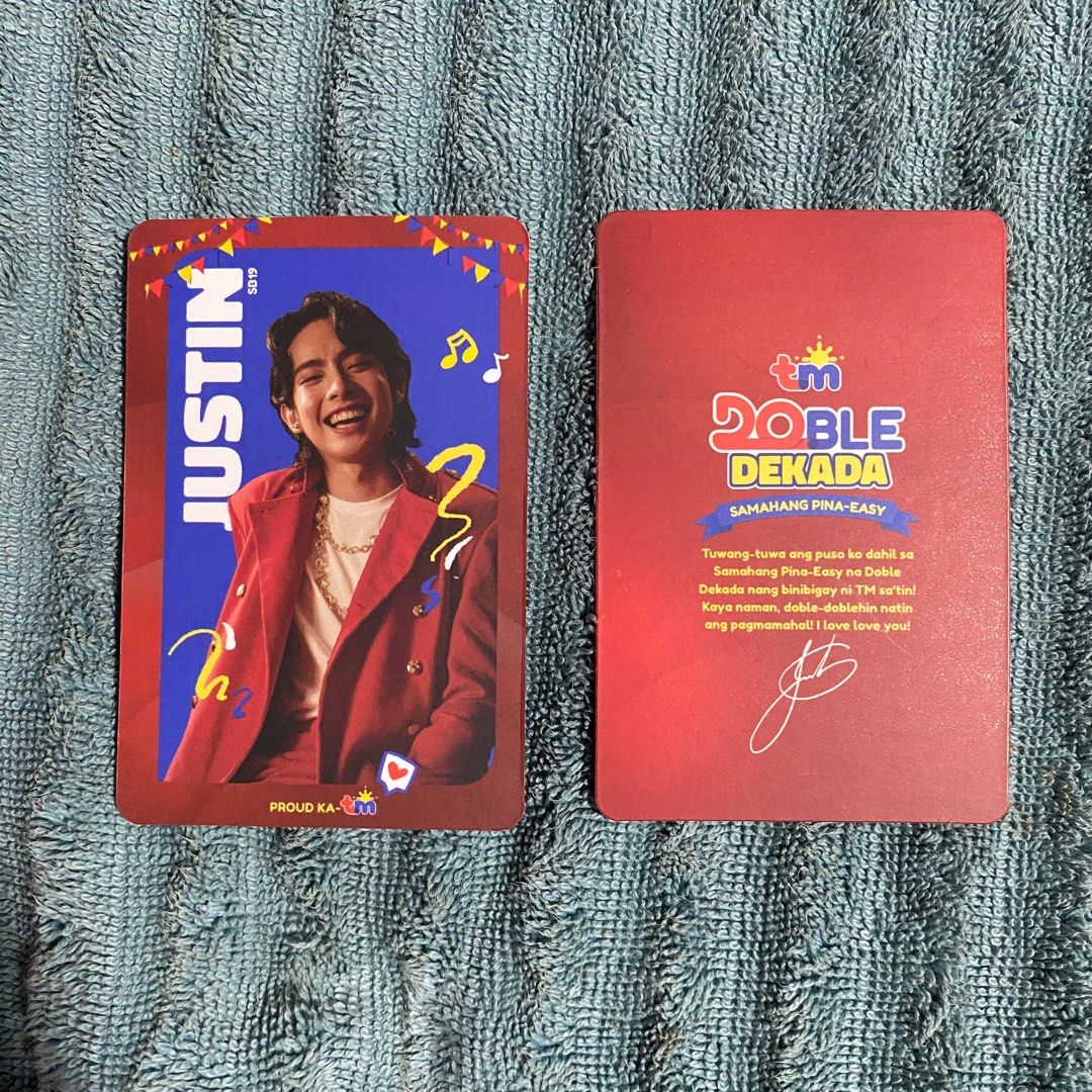 SB19 x TM Official Photocards, Hobbies & Toys, Memorabilia ...