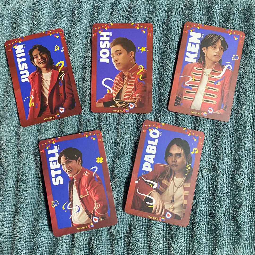 SB19 x TM Official Photocards, Hobbies & Toys, Memorabilia ...