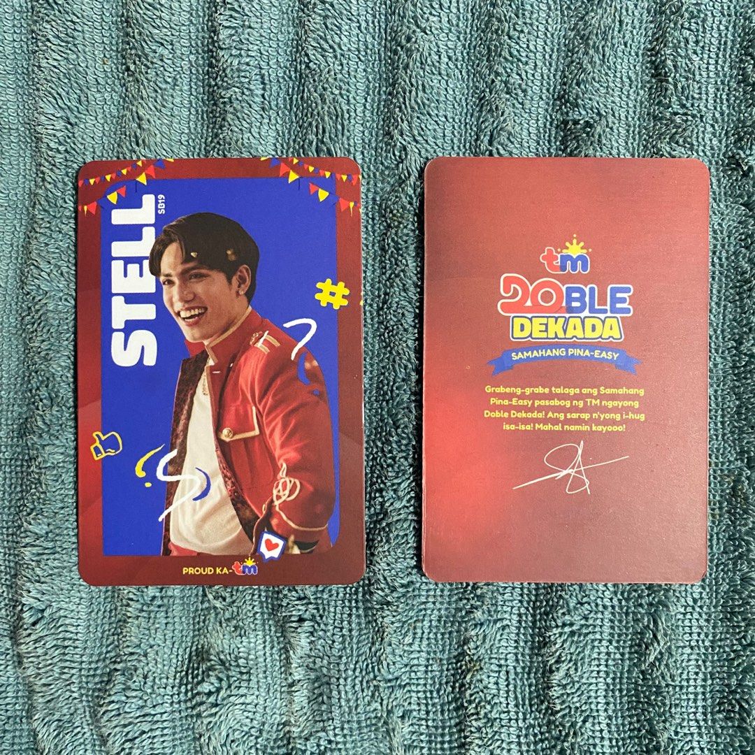SB19 x TM Official Photocards, Hobbies & Toys, Memorabilia ...