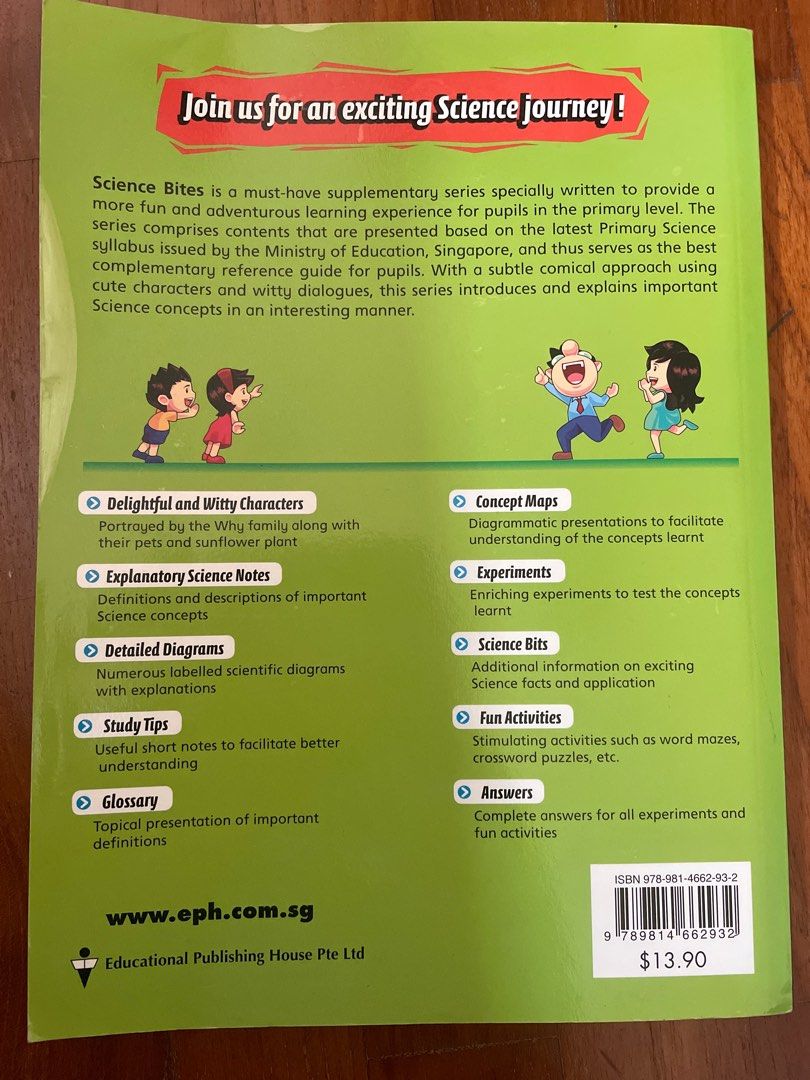 Science Bites Upper Block, Hobbies & Toys, Books & Magazines, Textbooks ...