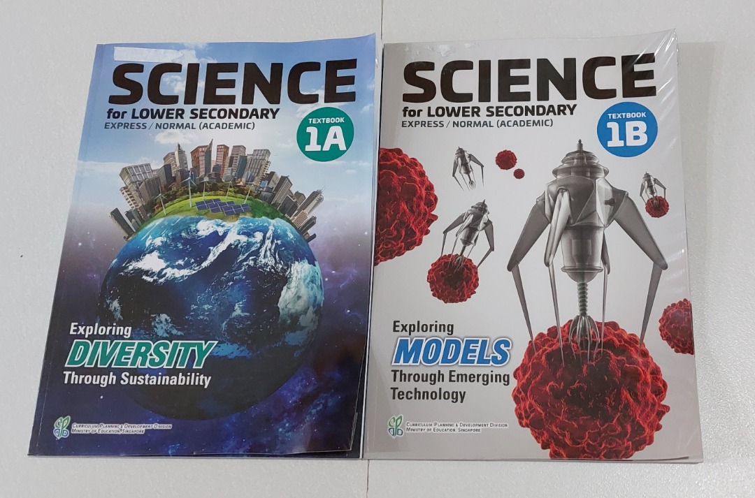 Science for Lower Secondary 1A & 1B (text) + 1B (activity book ...