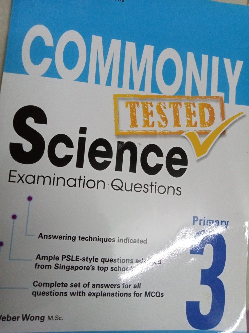 Science P3 Exam questions, Hobbies & Toys, Books & Magazines ...