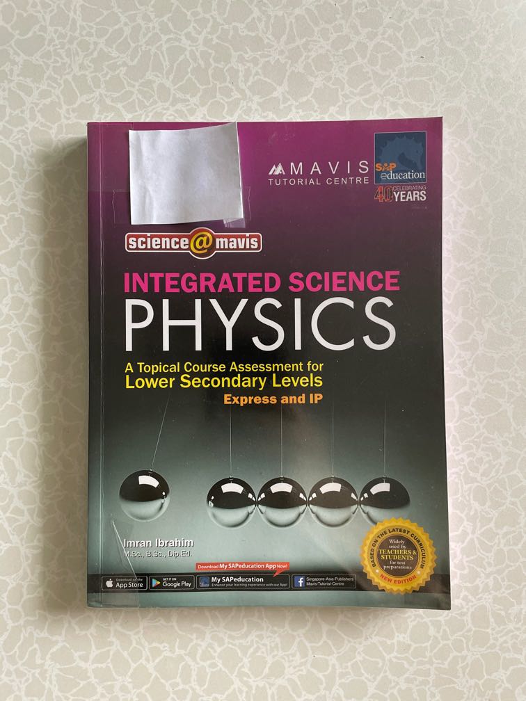 Sec1 & Sec2 Lower Secondary Physics Integrated Science, Hobbies & Toys ...