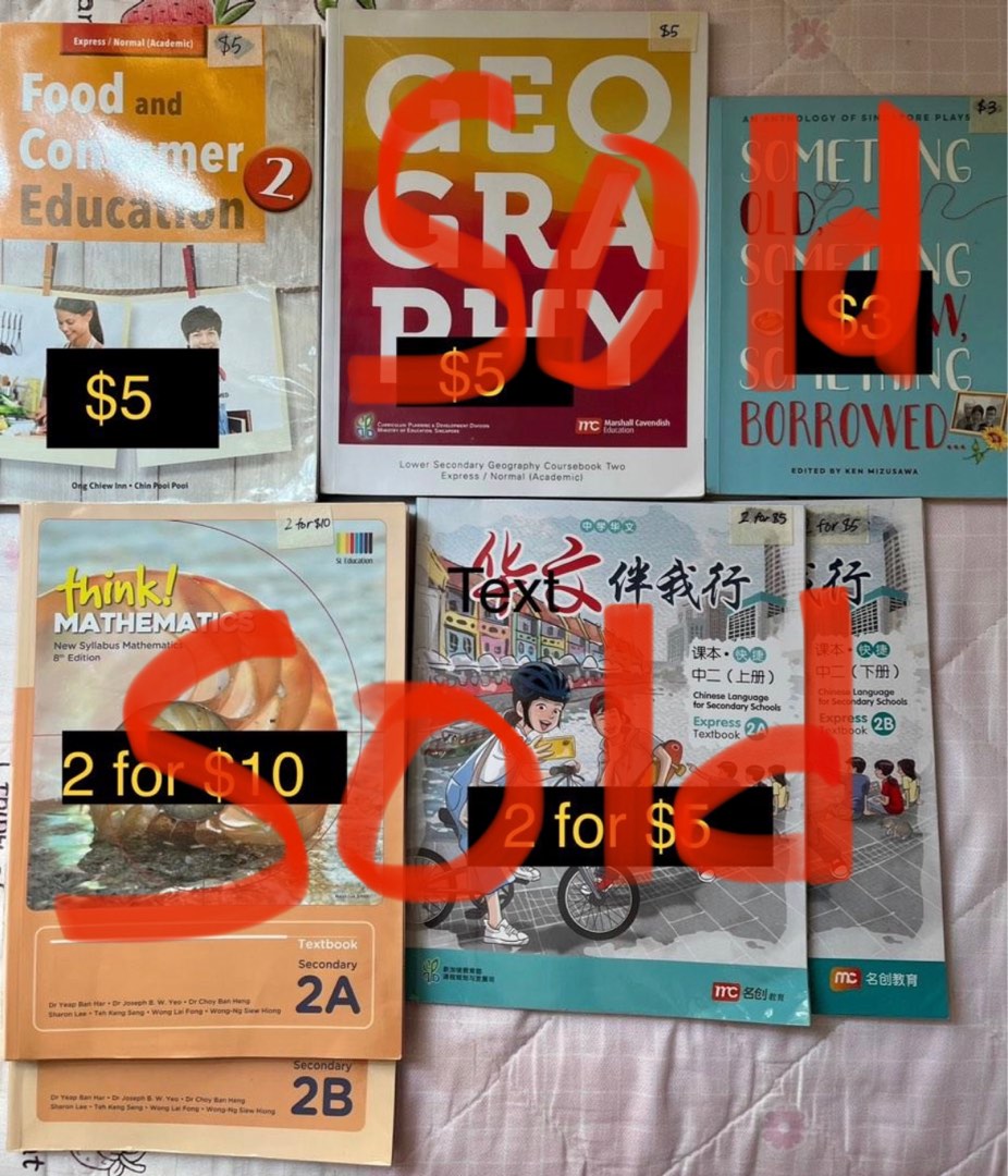 Sec 2 FCE textbook $4 (reduced price), Hobbies & Toys, Books ...