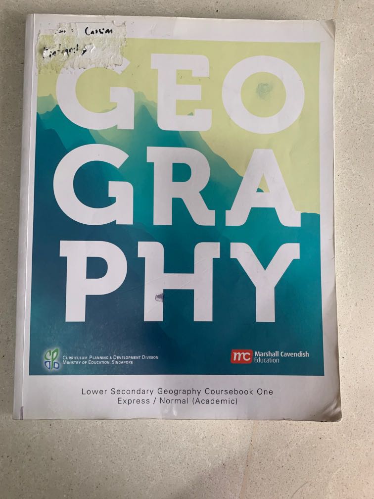 Secondary 1 Geography, Hobbies & Toys, Books & Magazines, Textbooks on ...