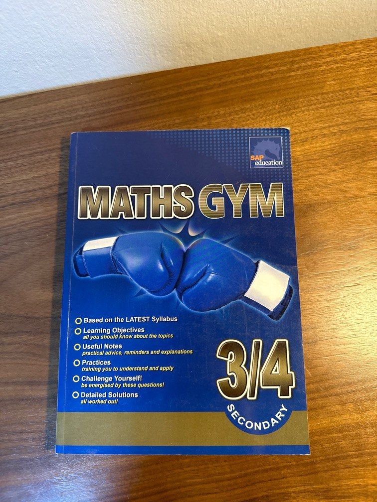 Secondary 3/4 Math exercise book suitable for Singapore local school ...