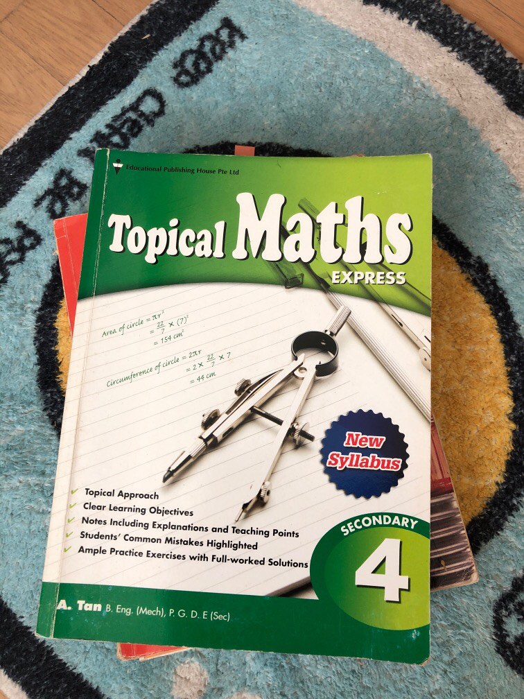 Secondary level maths textbook, Hobbies & Toys, Books & Magazines ...
