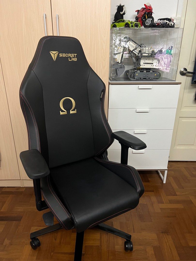 Secretlab OMEGA 2020 Stealth (Prime 2.0 Leather) with Premium Leather ...