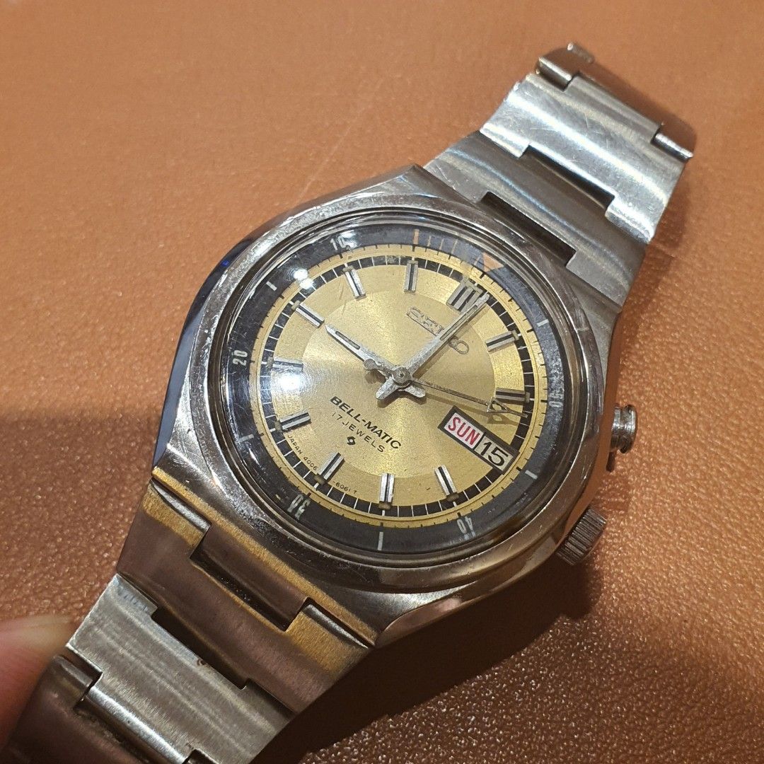 Seiko Bell-Matic 4006-6061T Automatic, Luxury, Watches on Carousell