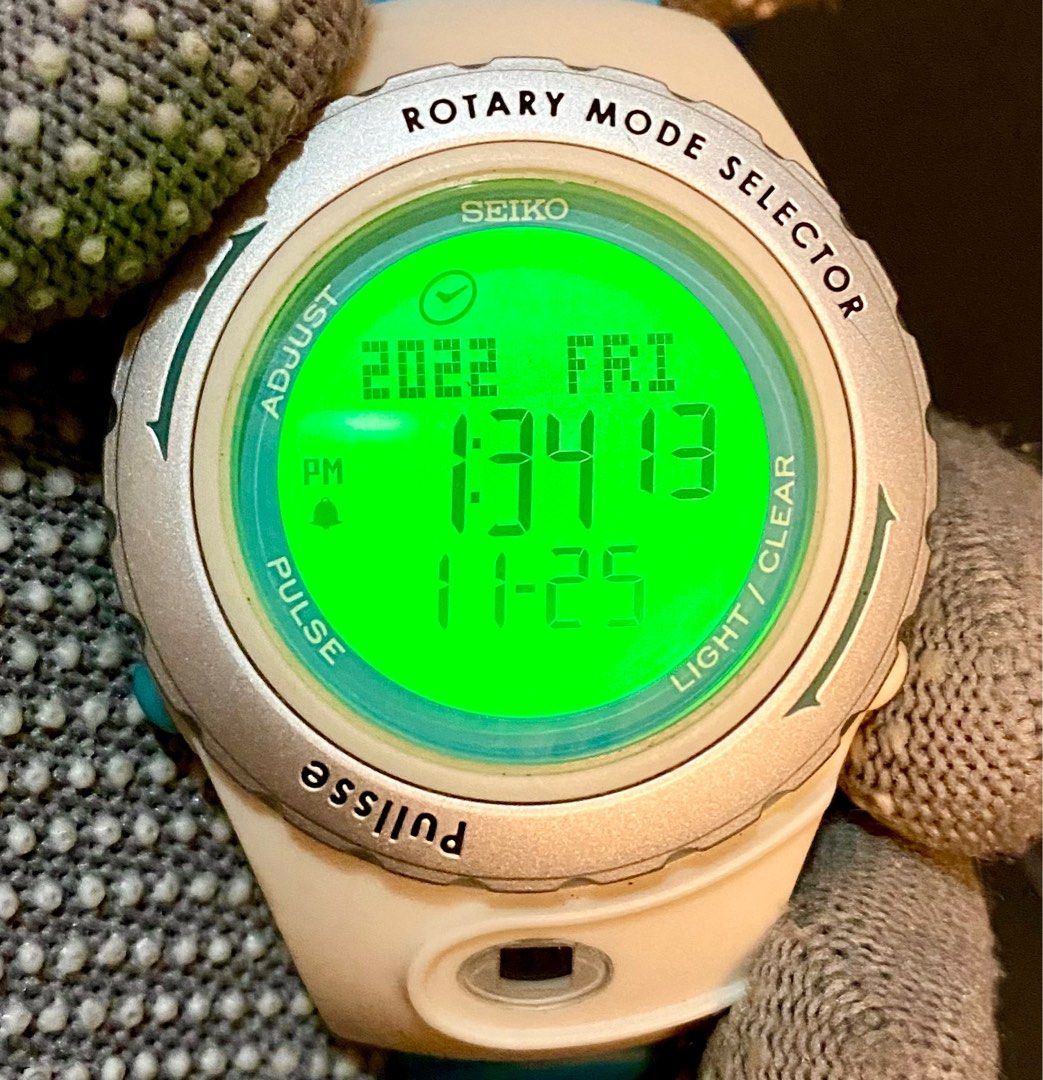 Seiko Pulse Sensor, Men's Fashion, Watches & Accessories, Watches on ...