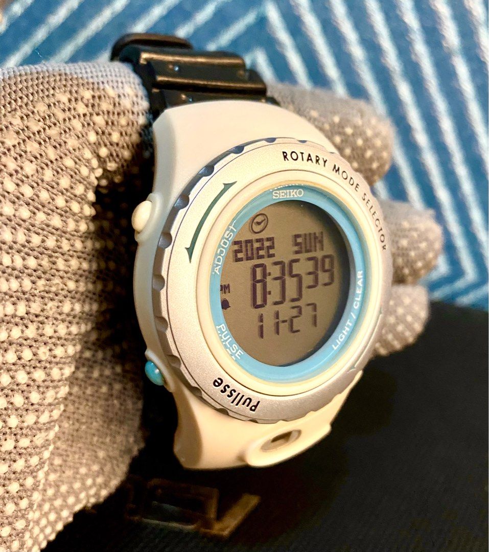 Seiko Pulse Sensor, Men's Fashion, Watches & Accessories, Watches on ...