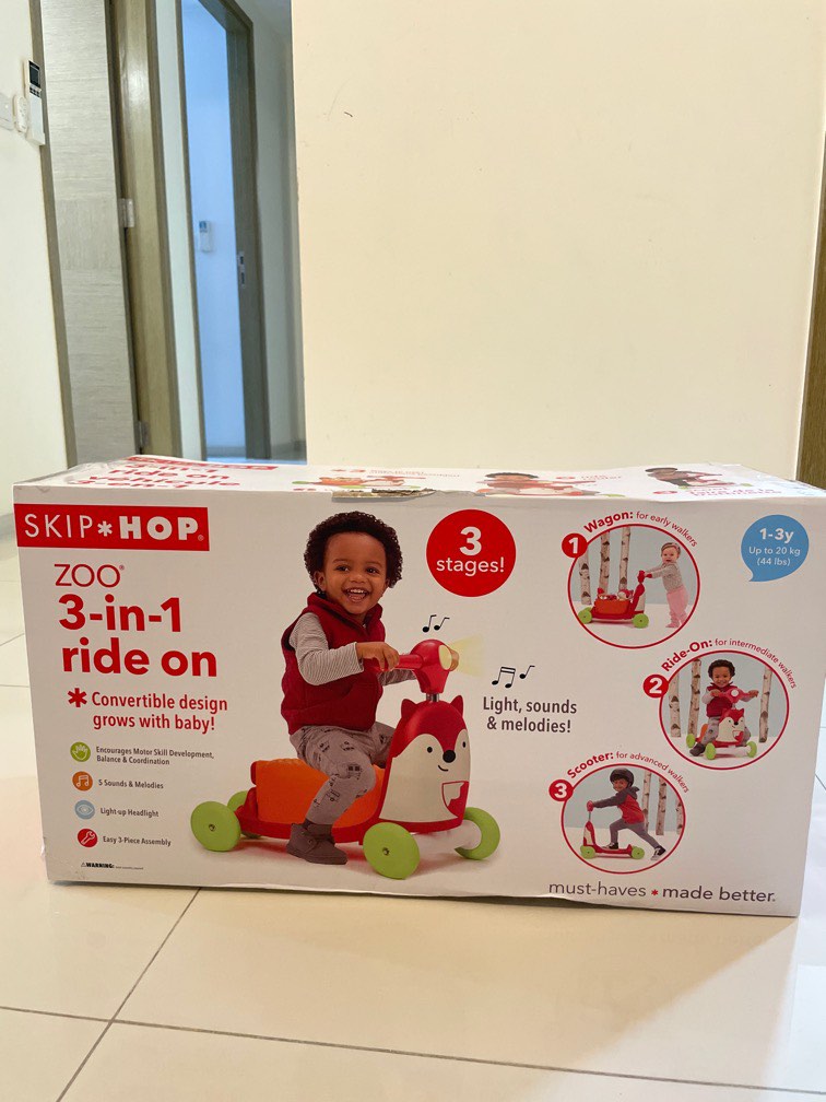 Skip Hop 3-in-1 ride on, Babies & Kids, Infant Playtime on Carousell