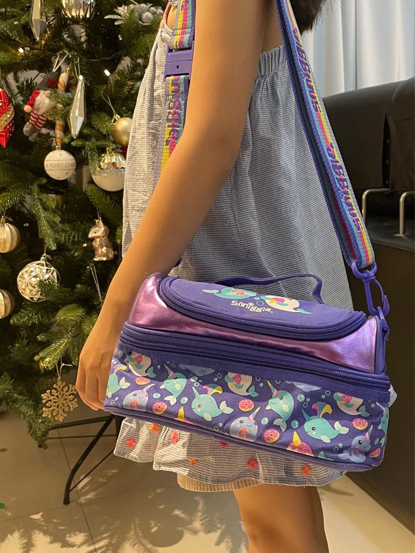 Smiggle lunch bag lunch box, Women's Fashion, Bags & Wallets, Shoulder ...