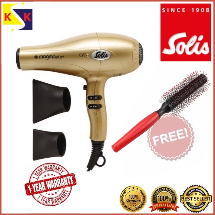 Solis professional magma plus professional hair dryer., Beauty ...