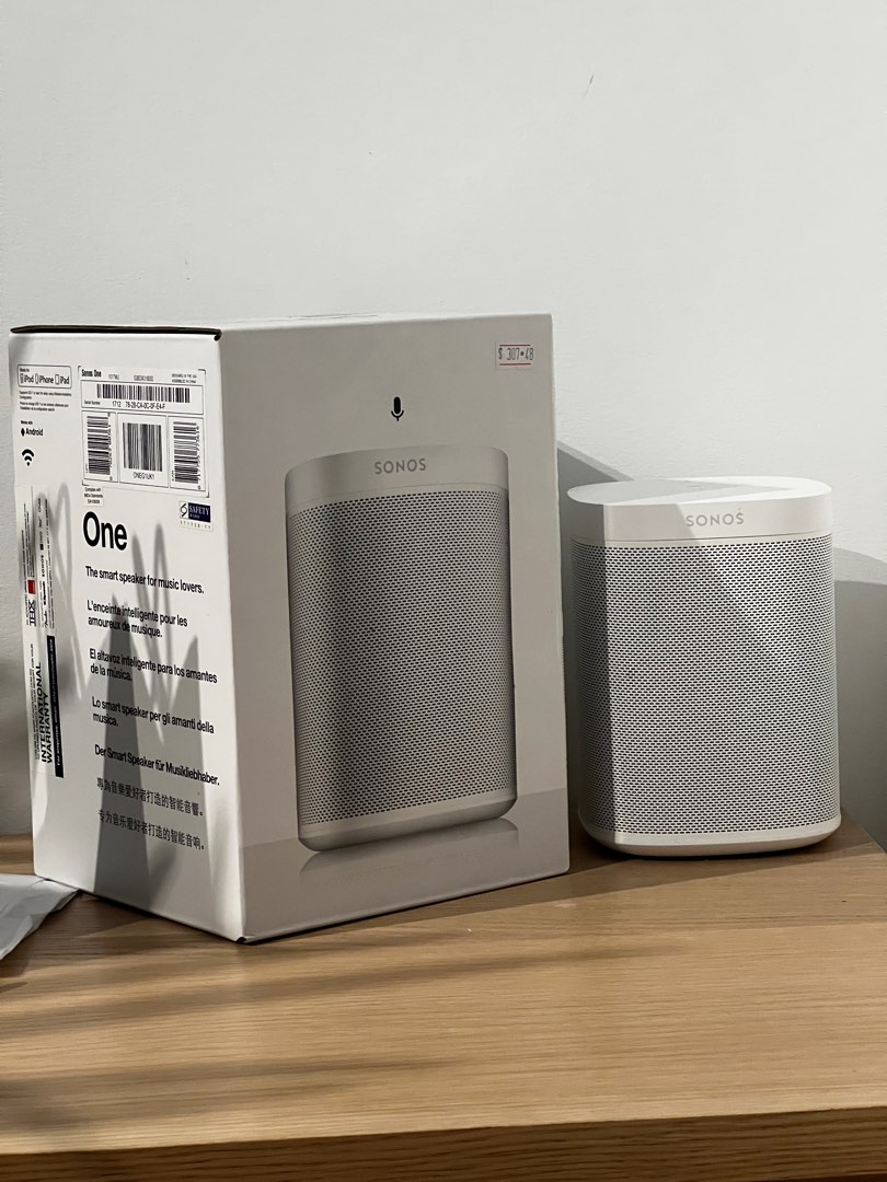 SONOS ONE Smart Speaker, Audio, Soundbars, Speakers & Amplifiers on ...