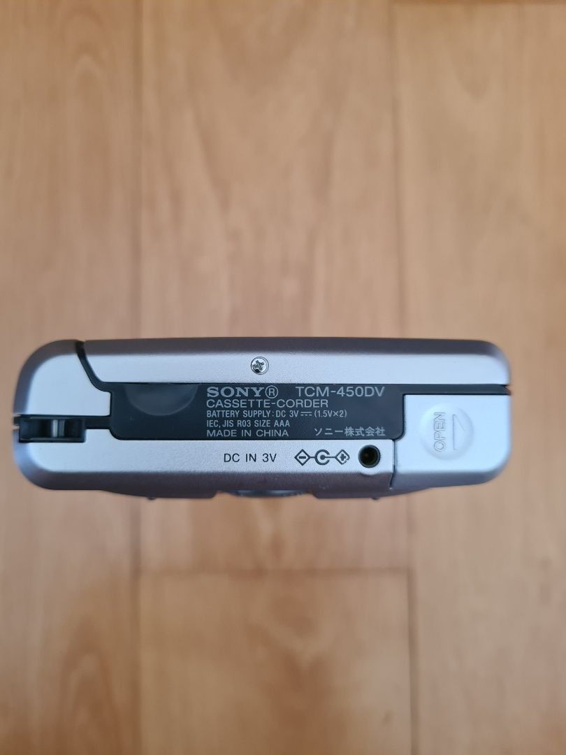 Sony Walkman TCM-450DV cassette-corder, Audio, Portable Music Players on Carousell
