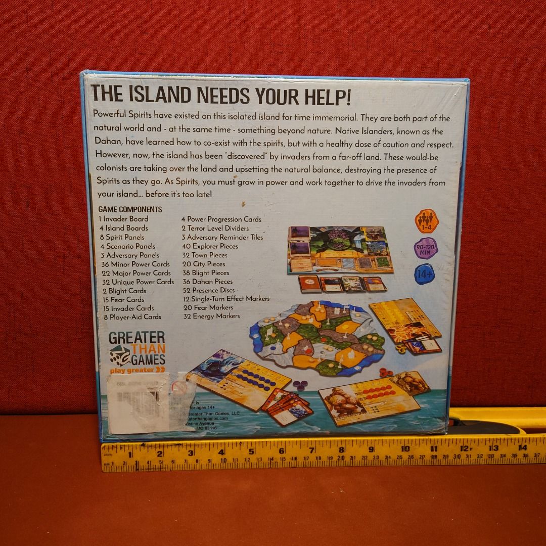 Spirit Island board game, 興趣及遊戲, 玩具 & 遊戲類 - Carousell