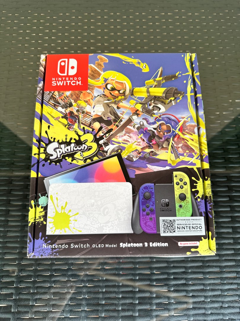 Splatoon 3 Limited Edition OLED Model Nintendo Switch Console, Video ...
