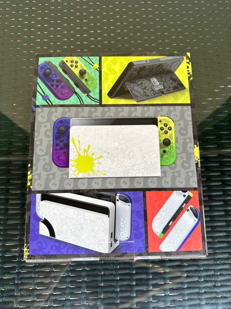 Splatoon 3 Limited Edition OLED Model Nintendo Switch Console, Video ...