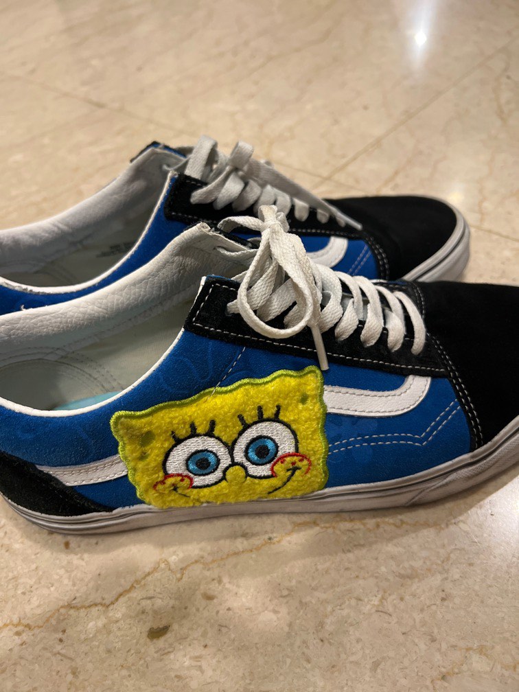 Spongebob Vans, Men's Fashion, Footwear, Sneakers on Carousell