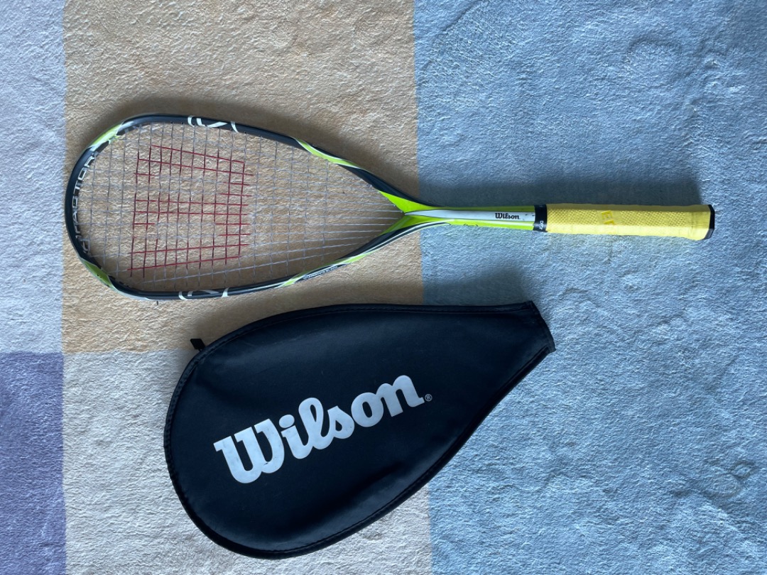 K Rush Wilson Squash racket, Sports Equipment, Other Sports Equipment ...
