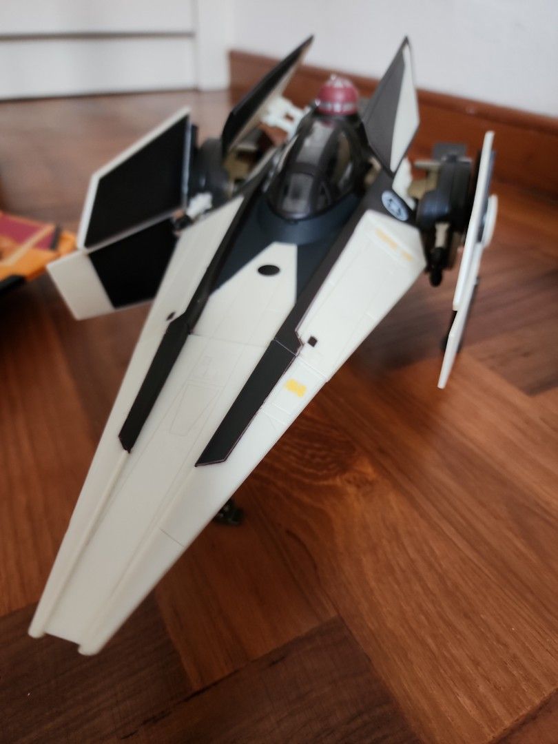 Star Wars Vehicles Lot Tie Fighter Big Wing Jedi Starfighter V-WING ...