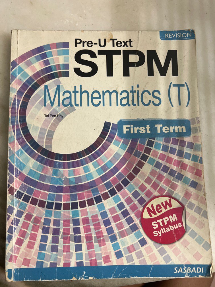 STPM Mathematics Pre-U, Hobbies & Toys, Books & Magazines, Textbooks on ...
