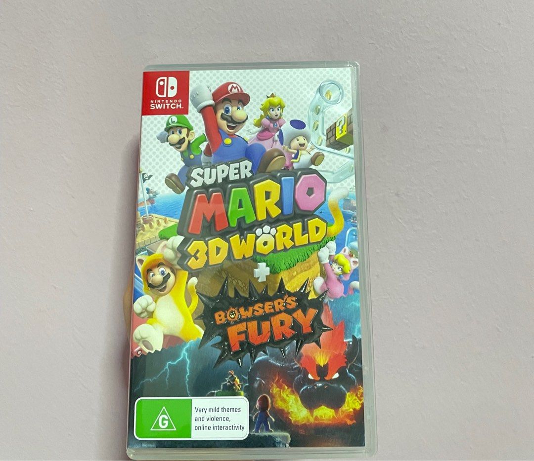 Super Mario 3D World [Nintendo Switch Game], Video Gaming, Video Games ...