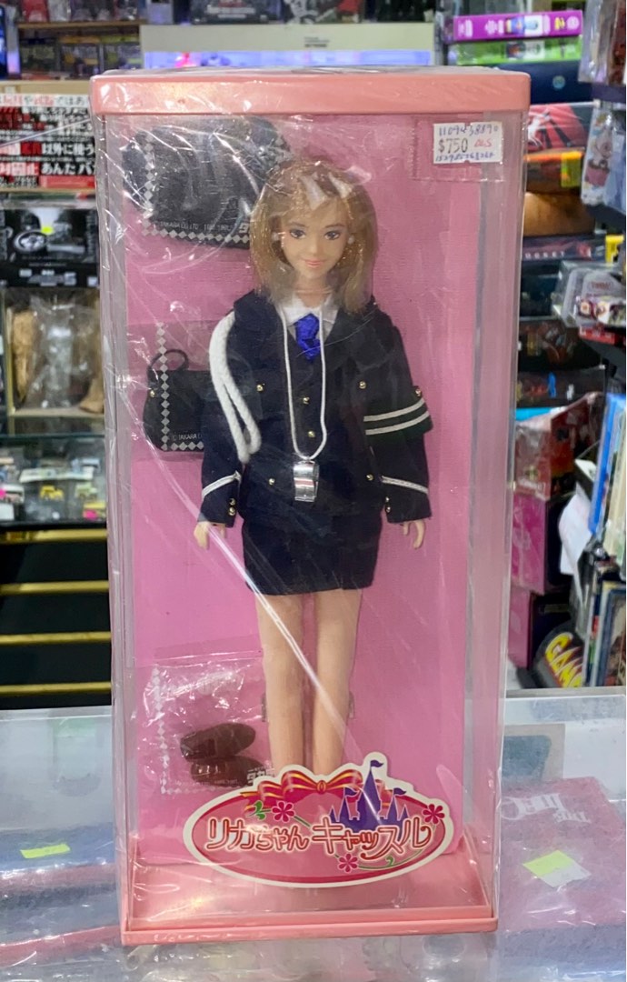 TAKARA JENNY CASTLE ORIGINAL DOLL LICCA CHAN POLICE GIRL 日本女警, 興趣及遊戲 ...