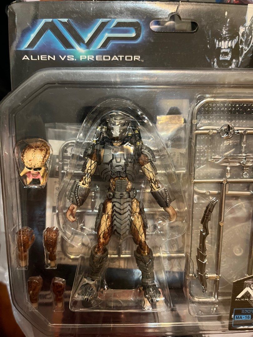 TAKARA Microman AVP 異形 ALIEN vs PREDATOR 鐵血戰士 scar, 興趣及遊戲, 玩具 & 遊戲類 ...