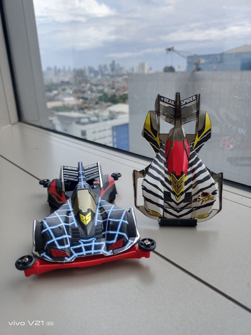 TAMIYA BEAK SPIDER & BEAK SPIDER ZEBRA, Toys & Collectibles, Mainan di ...
