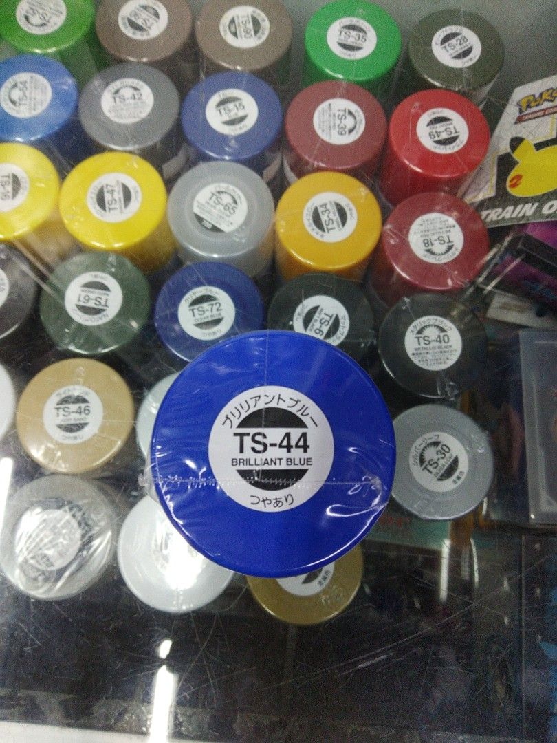 Tamiya TS-44 Brilliant Blue Spray Paint for Plastic, Hobbies & Toys, Stationery & Craft, Craft ...