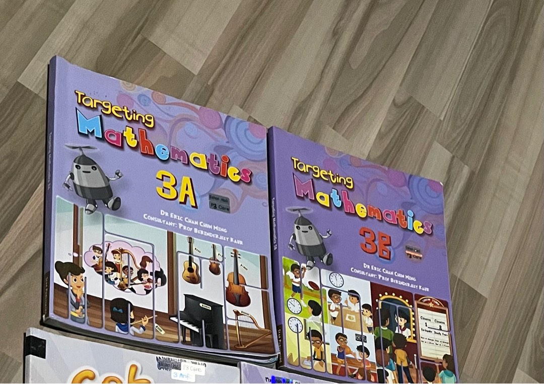 Targeting Mathematics p3 primary 3 textbooks, Everything Else on Carousell