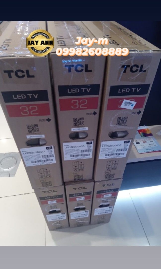 TCL L3D BASIC TV 32 INCH SALE, TV & Home Appliances, TV & Entertainment ...