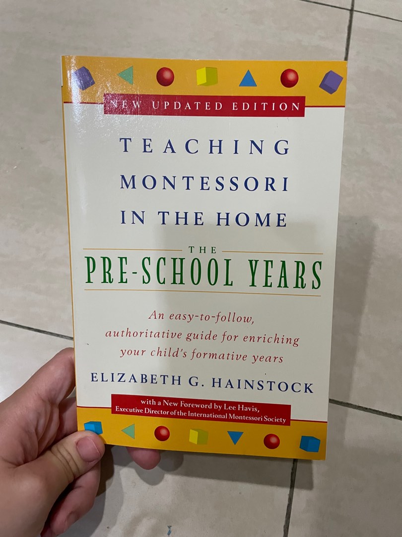 Teaching Montessori in the home book, Babies & Kids, Infant Playtime on ...