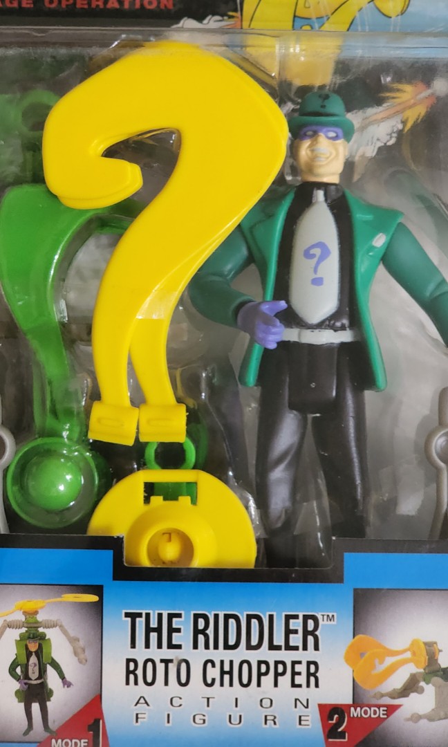 The Riddler_Adventures of Batman and Robin, Hobbies & Toys, Toys ...