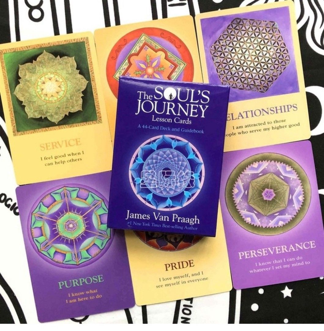 The Soul's Journey Lesson Cards -with guide book, Hobbies & Toys, Books ...