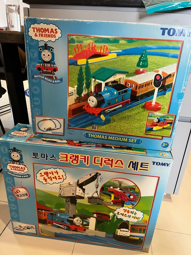 Thomas the train toys two box, Hobbies & Toys, Toys & Games on Carousell