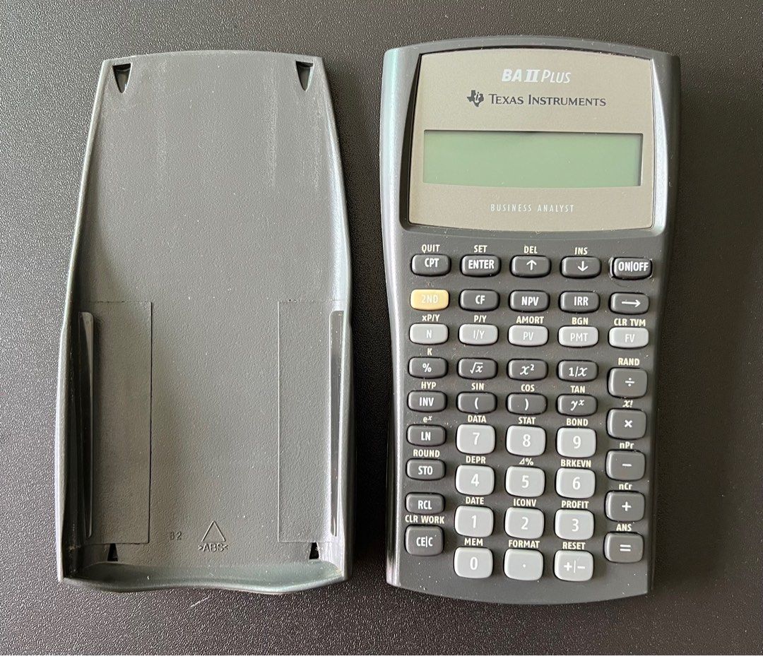 TI BA2 Plus CFA Calculator, Hobbies & Toys, Stationery & Craft ...
