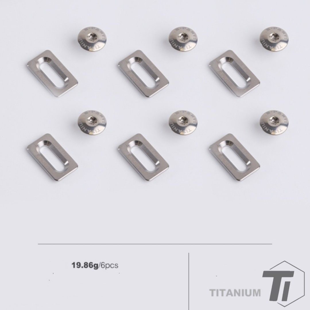 Titanium Bolt for Shimano Cleat SPD-SL | SM-SH11 SH11 Y42U98010 Shoe ...