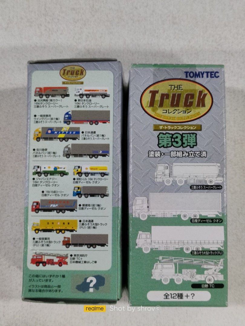 TOMYTEC TRUCK TOMY COMBO X 2, Hobbies & Toys, Toys & Games on Carousell