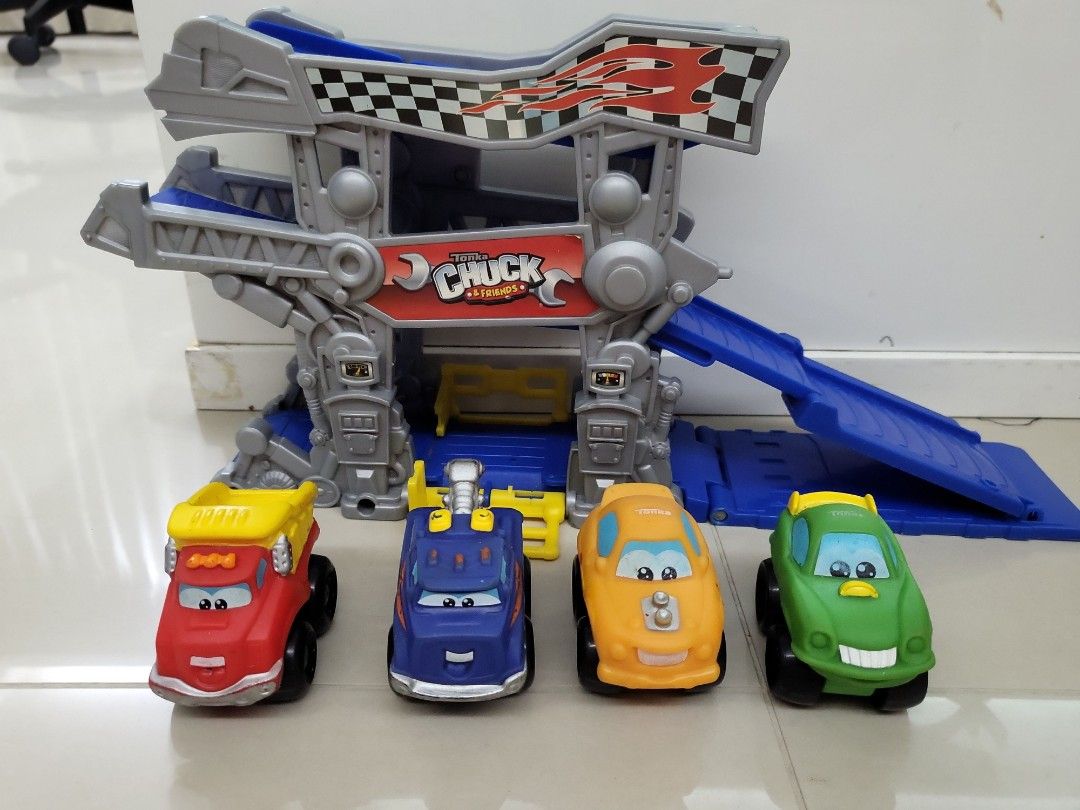 Tonka Chuck & Friends Car Set, Hobbies & Toys, Toys & Games on Carousell