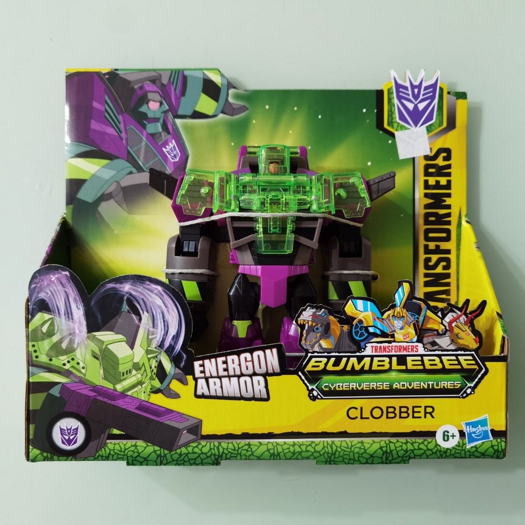 Transformers Bumblebee Cyberverse Adventures Clobber Ultra Action ...