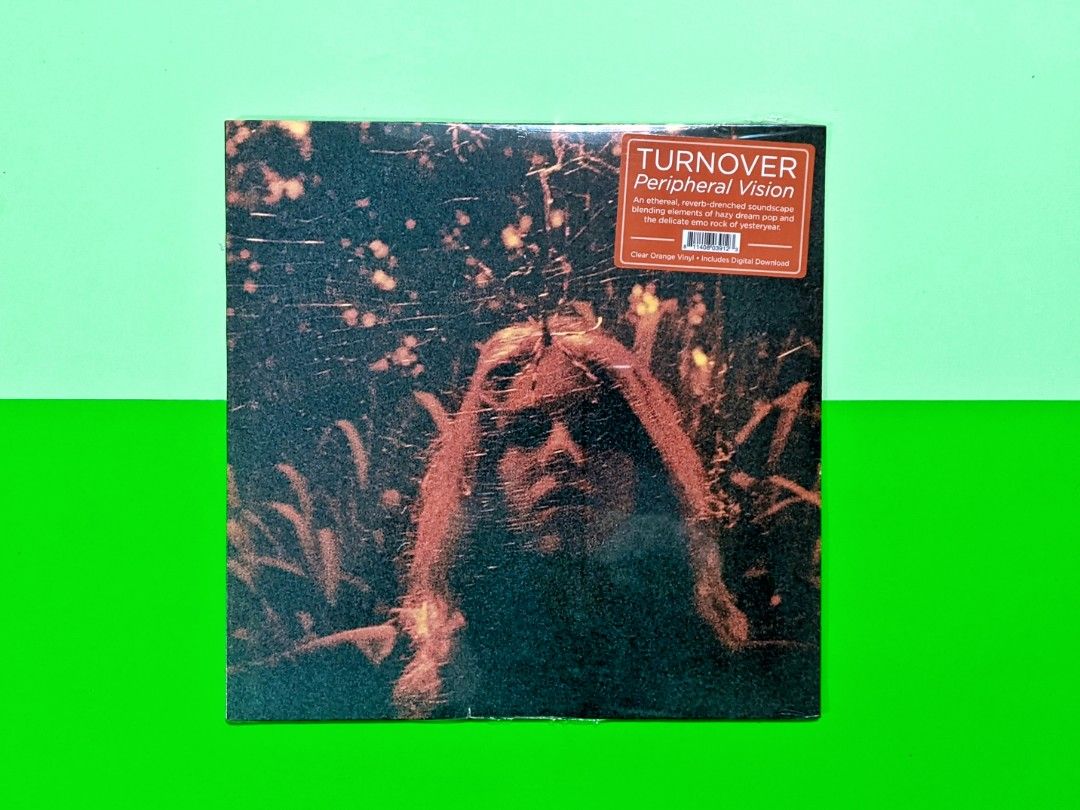 Turnover - Peripheral Vision (Clear Orange Vinyl), Hobbies & Toys ...