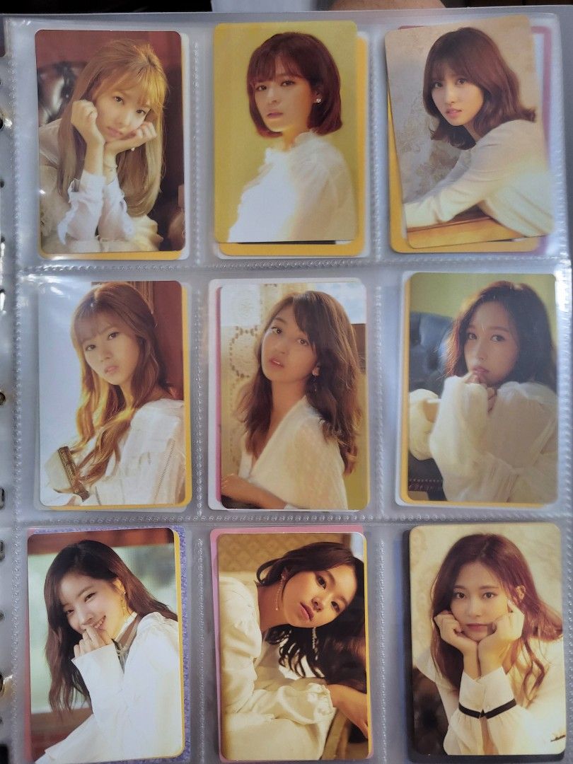 TWICE Photo card set collection, Hobbies & Toys, Memorabilia ...