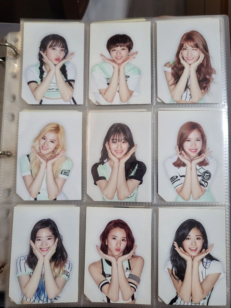 TWICE Photo card set collection, Hobbies & Toys, Memorabilia ...