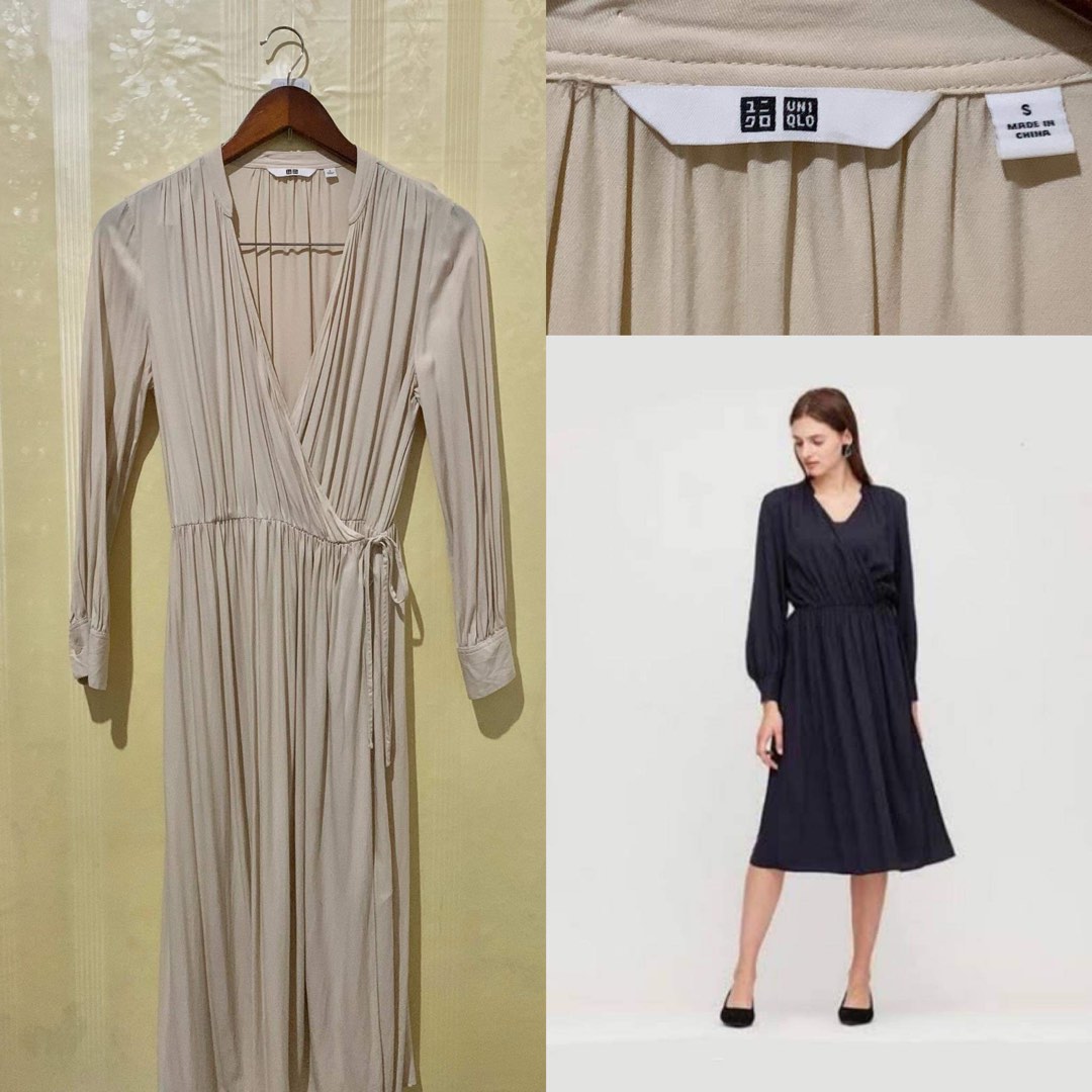 Uniqlo midi dress, Women's Fashion, Dresses & Sets, Dresses on Carousell