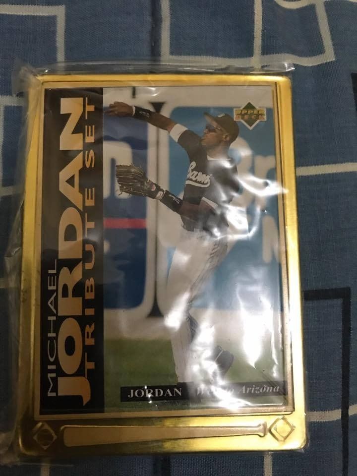 Upper Deck Michael Jordan Tribute Embossed Metal Card Set 1995 (5 CARDS ...